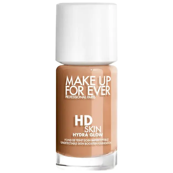 MAKE UP FOR EVER Hd Skin Hydra Glow Hydrating Foundation With Hyaluronic Acid 1n00 Alabaster - 3r44  - Cool Amber